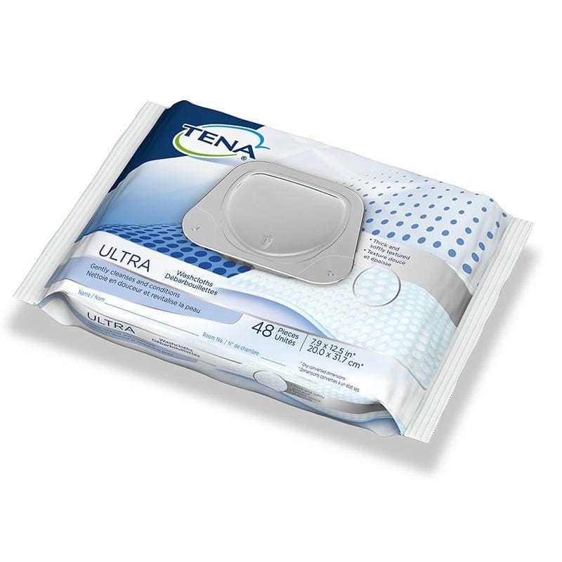 TENA Ultra Washcloths | Essity · Dunbar Medical